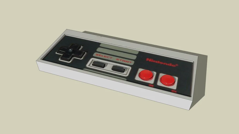 NES Controller | 3D Warehouse