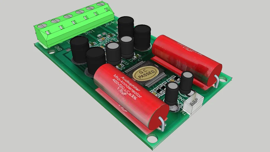 TA2024 MKII Tripath amplifier | 3D Warehouse