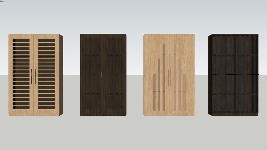 Wooden Closets | 3D Warehouse