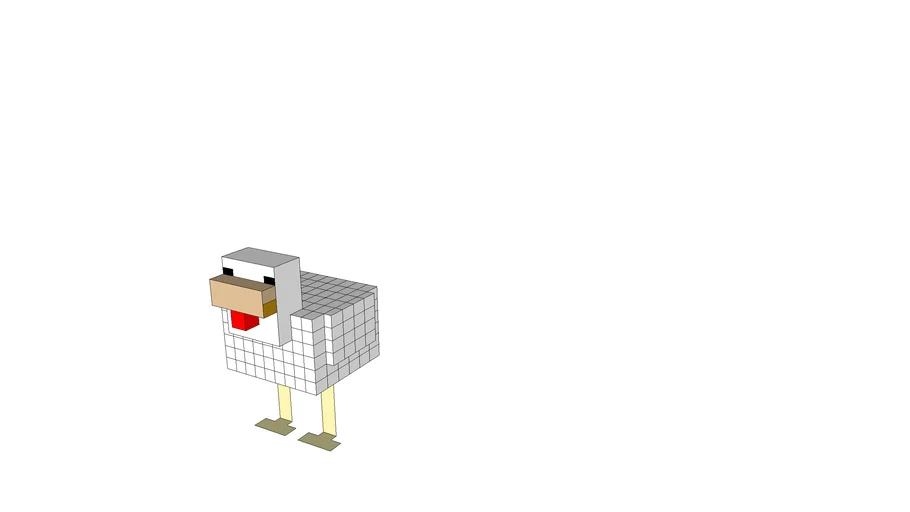 minecraft chicken | 3D Warehouse