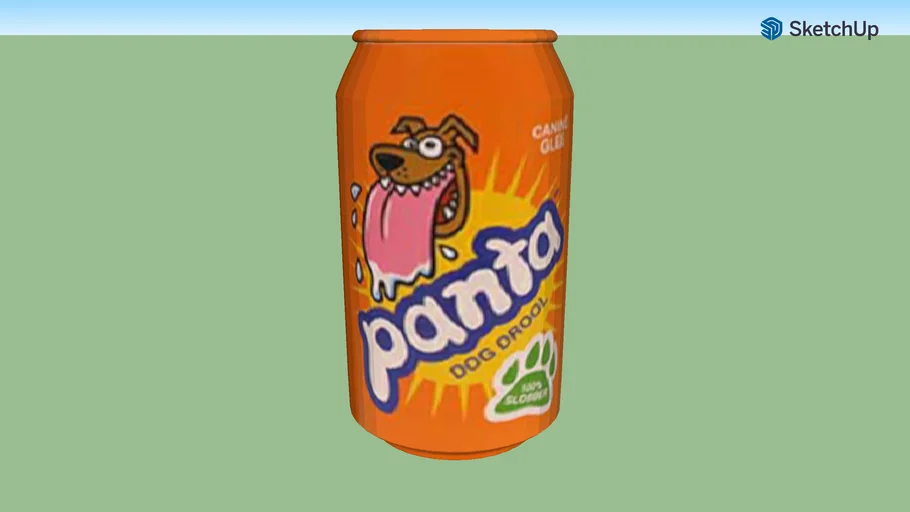 Panta dog drool canine glee can | 3D Warehouse