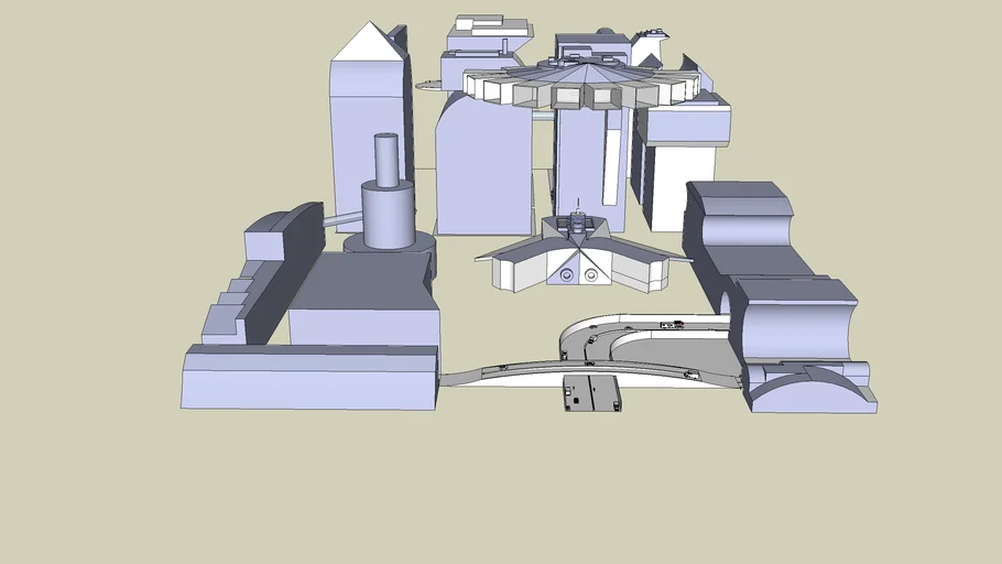 futuristic city | 3D Warehouse