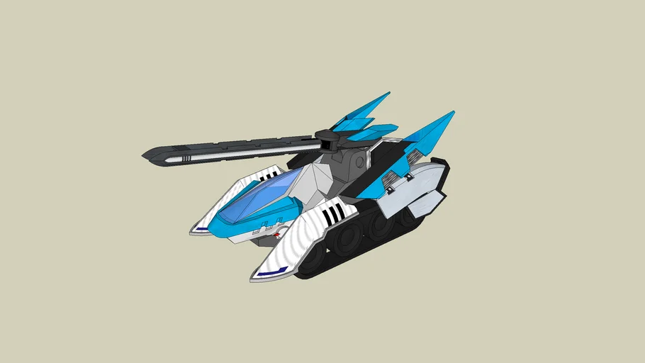 Landmaster Tank / Panzer Version 1 | 3D Warehouse