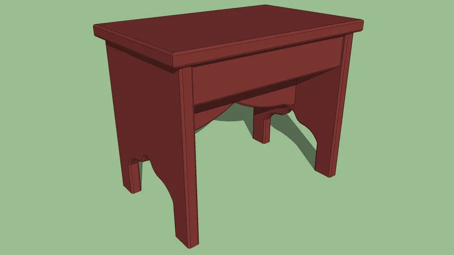 Foot Stool | 3D Warehouse