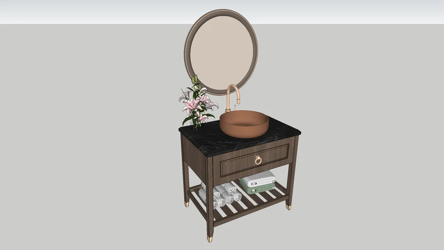 TỦ LAVABO 1 | 3D Warehouse