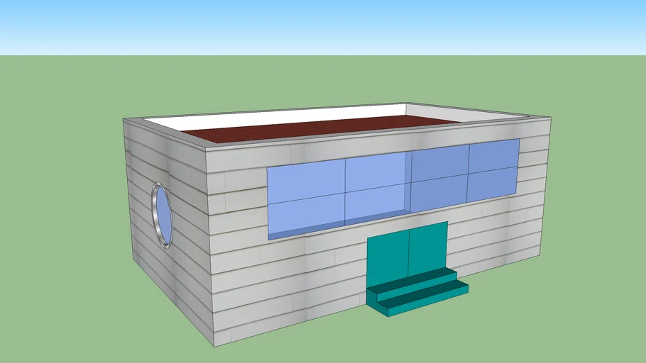 Grey Model of house | 3D Warehouse