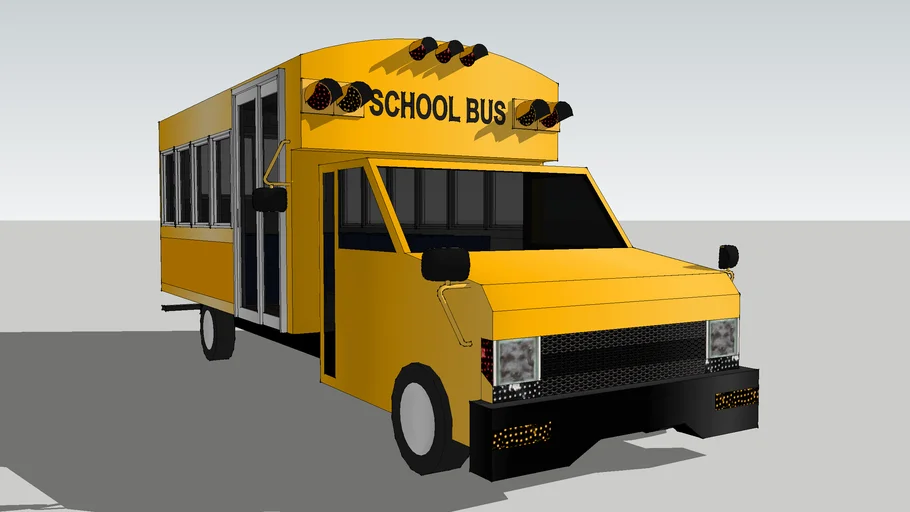 School Bus | 3D Warehouse