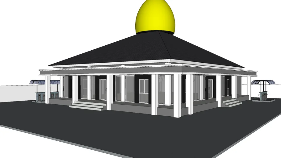 Desain Masjid ( Mosque ) | 3D Warehouse