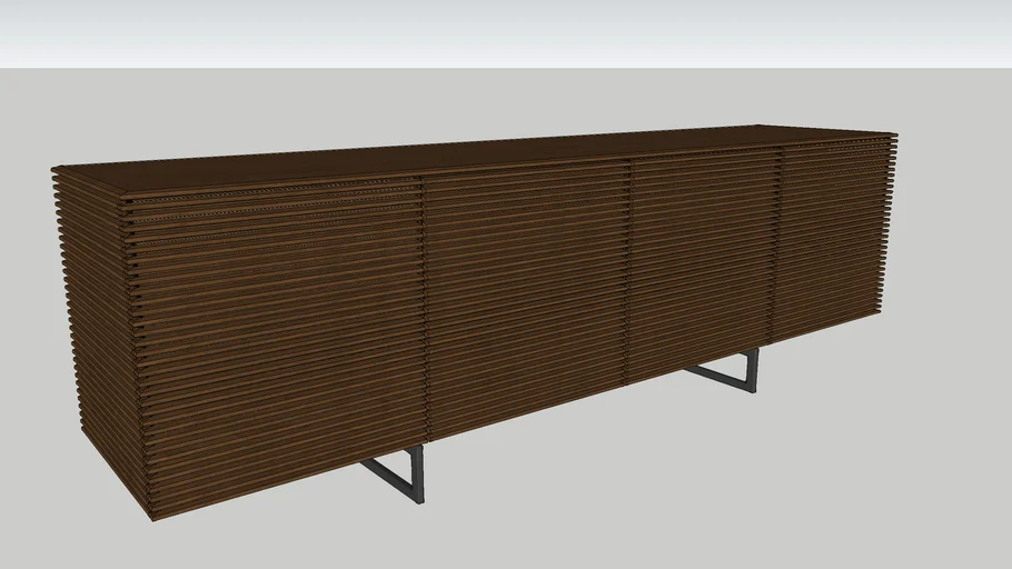 Porada Riga Sideboard | 3D Warehouse