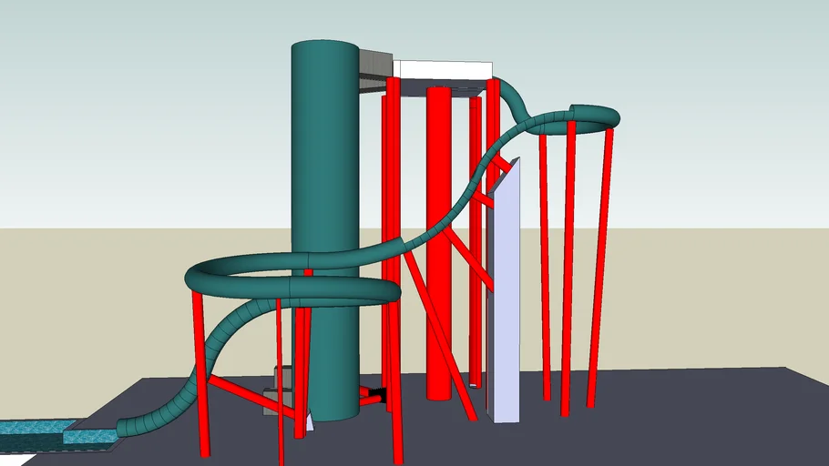 Water_slide_3 | 3D Warehouse