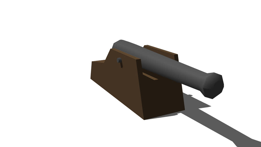 MEGA-low poly Cannon | 3D Warehouse