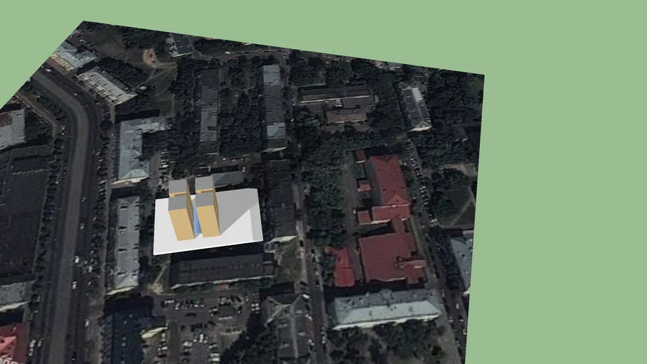 Proposed Business-trade center | 3D Warehouse