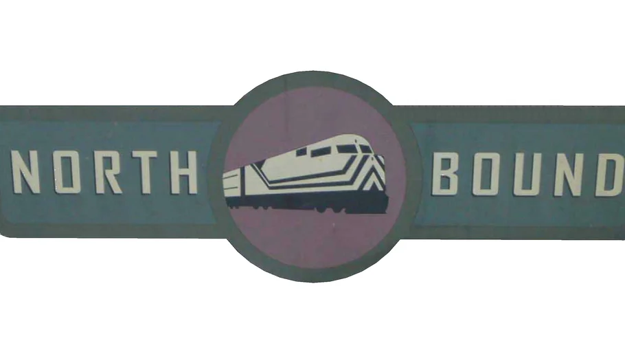 North/South Bound Sign | 3D Warehouse