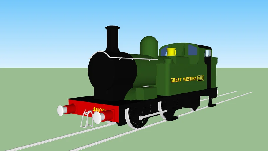 Great Western Railway No. 4800 (1932) | 3D Warehouse