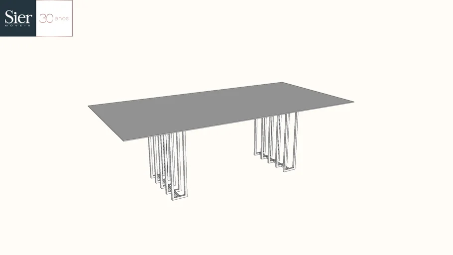 Mesa Azimute Slim | 3D Warehouse