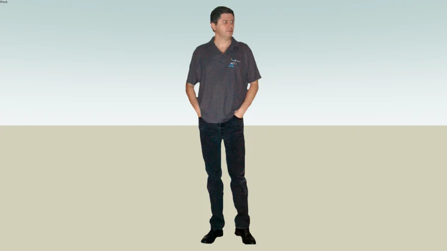 Photo-Man-08 | 3D Warehouse