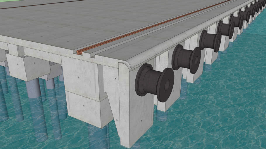 fender dermaga | 3D Warehouse