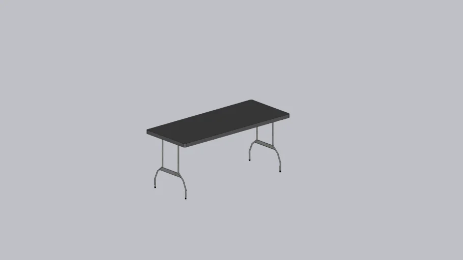 6ft lifetime table | 3D Warehouse