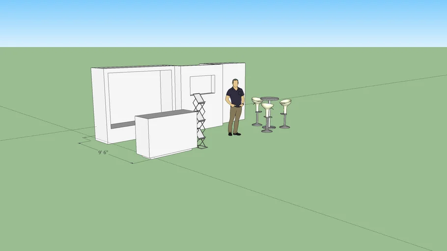 Simple Booth Design | 3D Warehouse