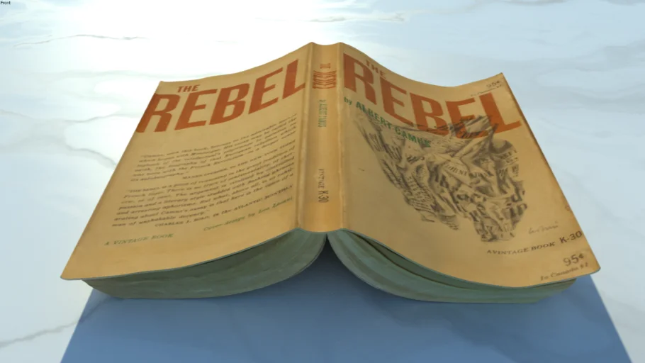 Open Book, Face Down (High Detail Render Quality) | 3D Warehouse