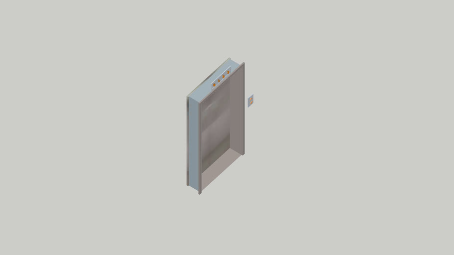 Canvas Elevator Doors | 3D Warehouse