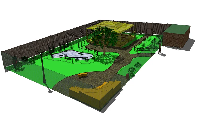 school garden | 3D Warehouse