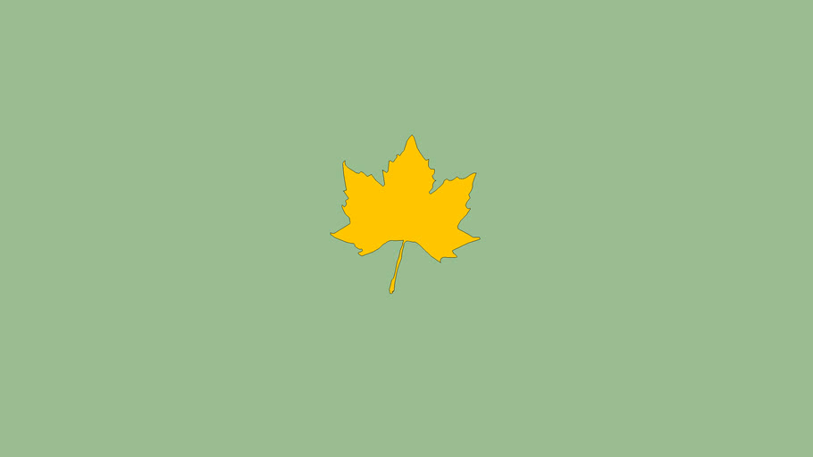 simple leaf | 3D Warehouse