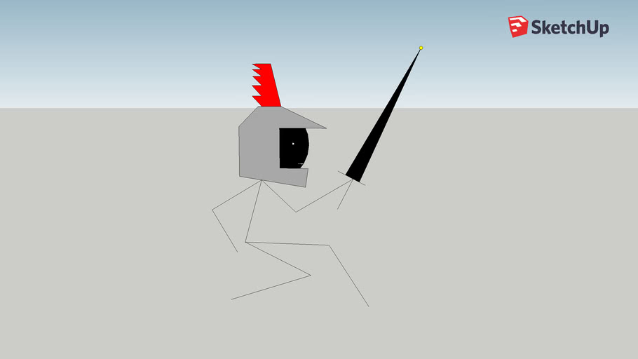 knight stick figure 8081 | 3D Warehouse