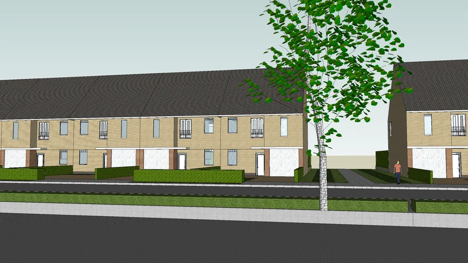 Beautiful street | 3D Warehouse