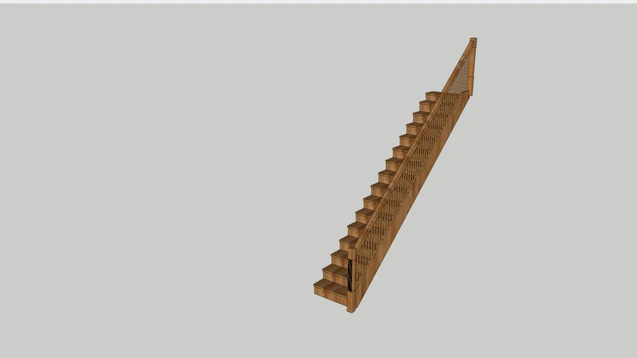 Escalier 04 | 3D Warehouse