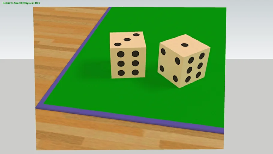 Realistic Dice | 3D Warehouse