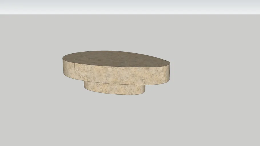 Oval Marble Table | 3D Warehouse