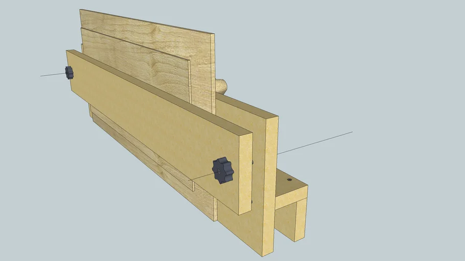 Raised Panel Jig | 3D Warehouse