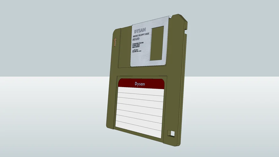 Floppy disk 1.44mb | 3D Warehouse