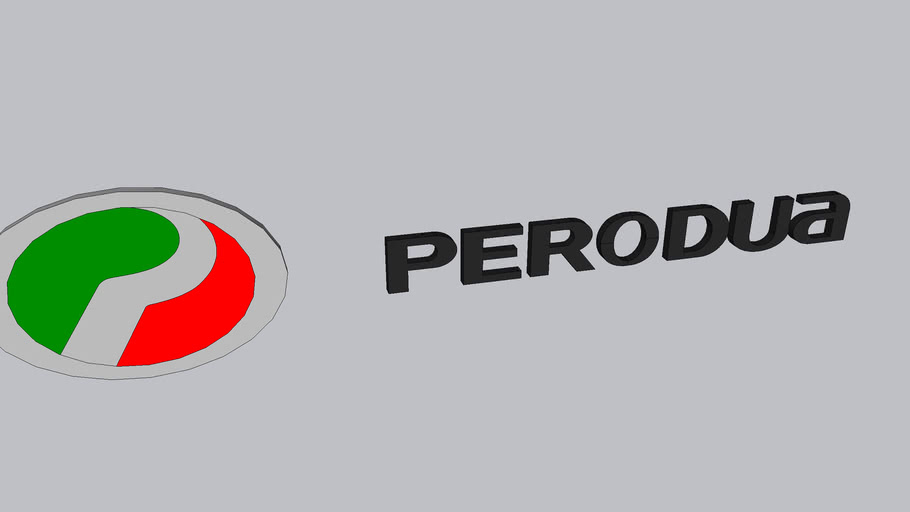 Perodua Logo | 3D Warehouse