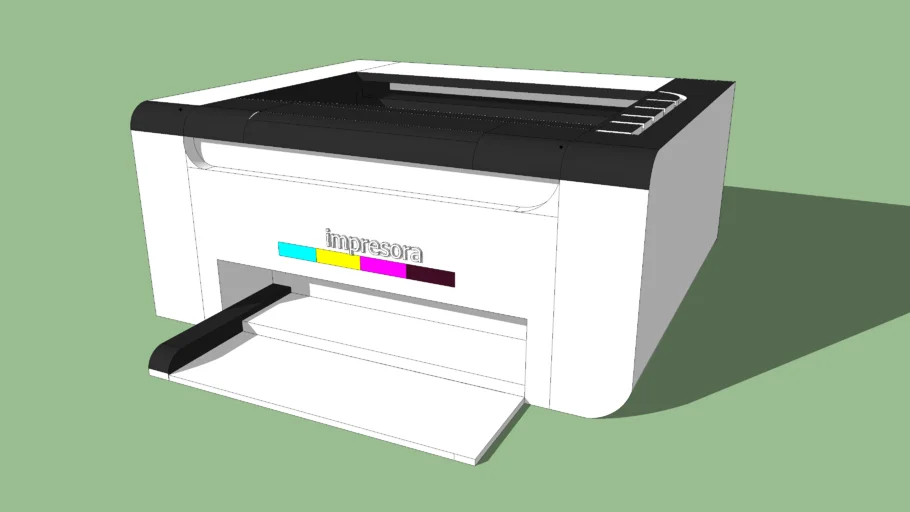 impresora a color | 3D Warehouse