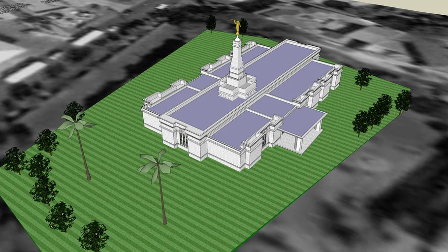LDS Temple Asuncion Paraguay Templo Mormon | 3D Warehouse