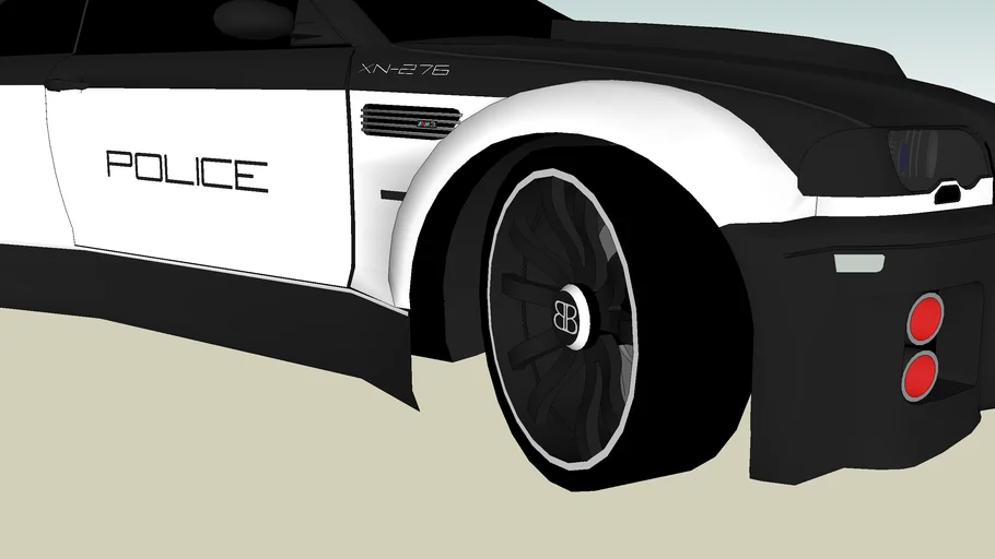 Advanced Police Cruiser - BMW M3 | 3D Warehouse
