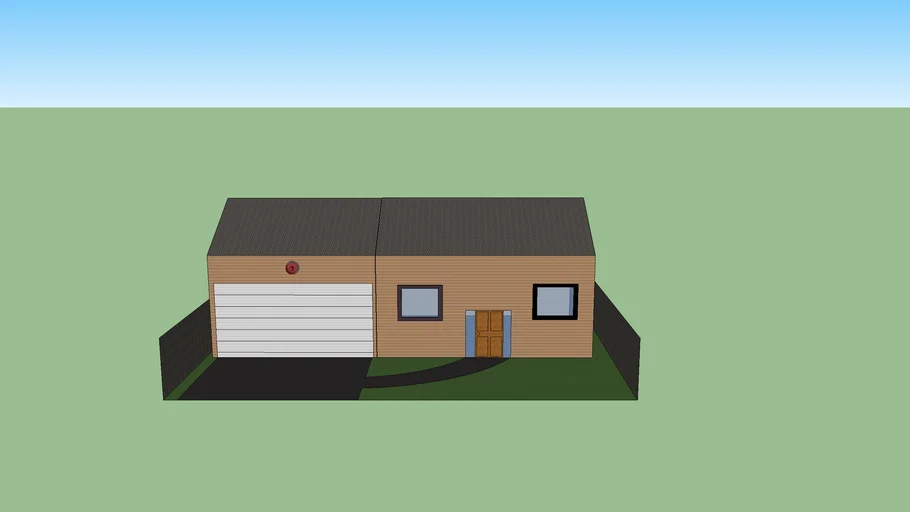 1 Story House | 3D Warehouse