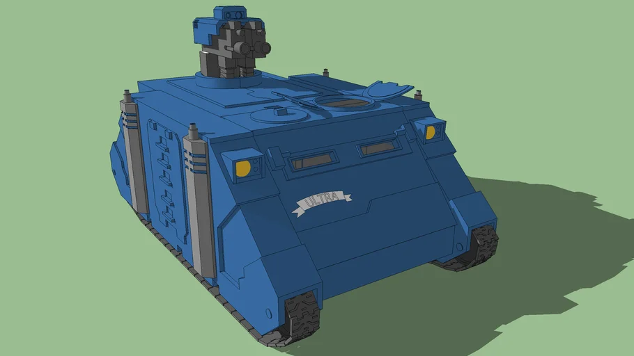 Warhammer 40K Space Marines Razorback | 3D Warehouse