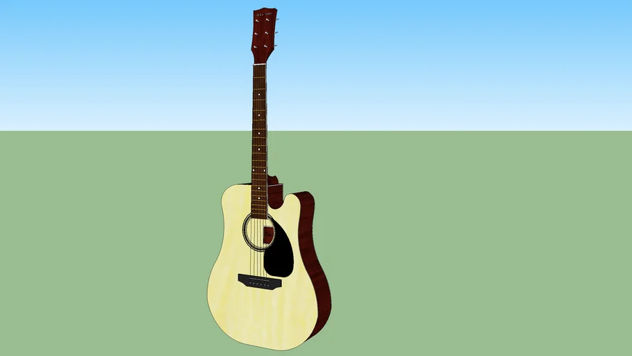 Acoustic Guitar | 3D Warehouse