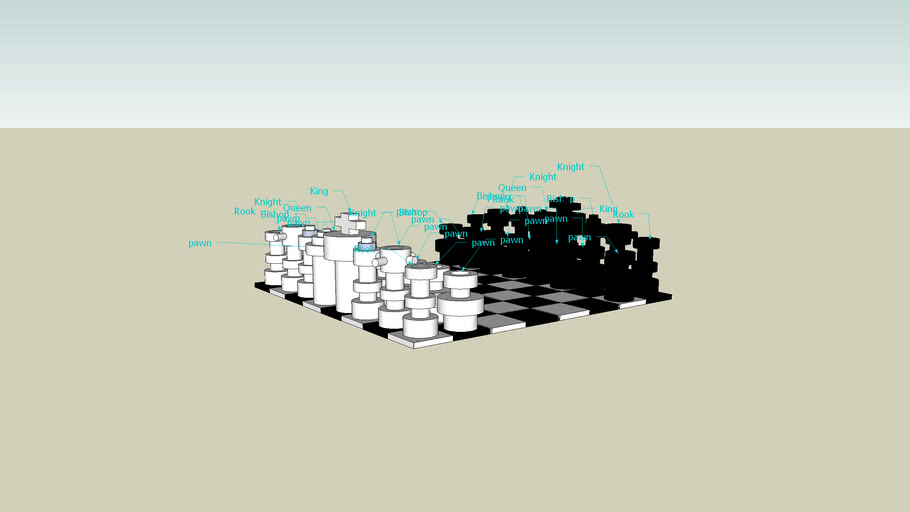 Chess set | 3D Warehouse