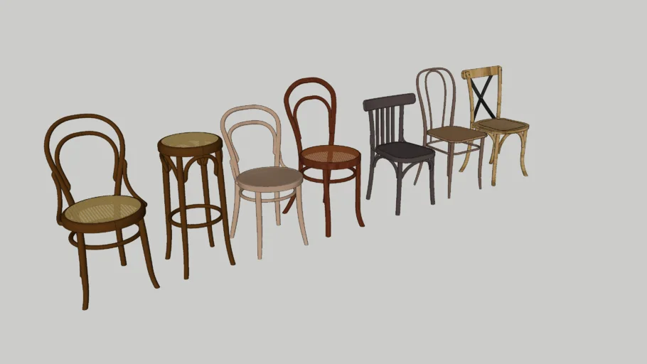 Thonet Chair | 3D Warehouse