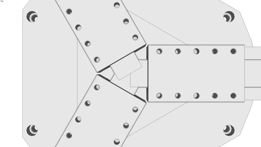 Three-jaw concentric parallel gripper.Long stroke. | 3D Warehouse