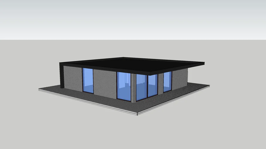 small house 90 sqr/m | 3D Warehouse