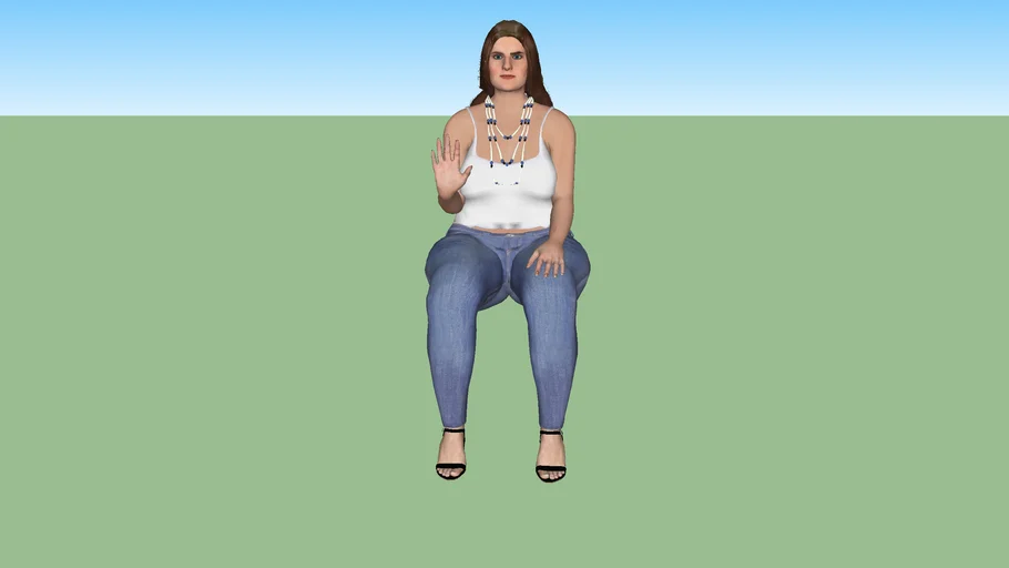 3d woman, makehuman | 3D Warehouse