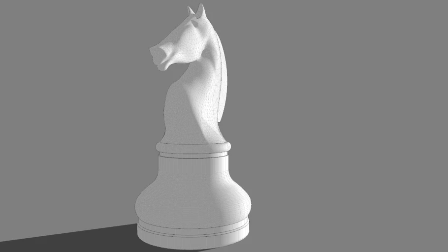 Chess knight | 3D Warehouse