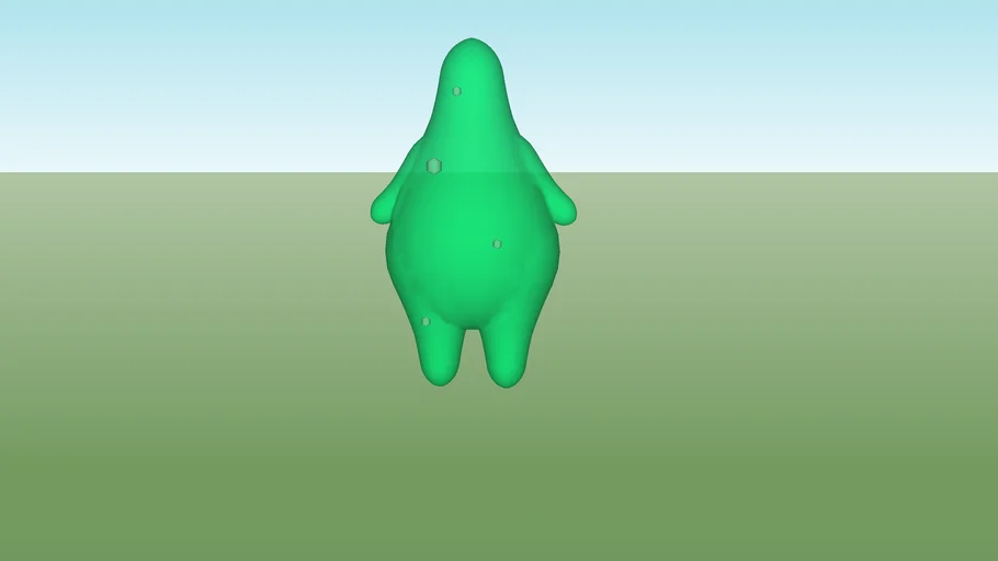 Jumping flubber animation: DO NOT LOAD DERECTLY INTO MODEL. | 3D Warehouse