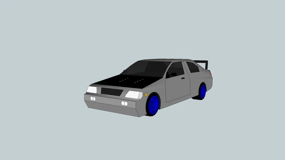 tuned sketch up car | 3D Warehouse