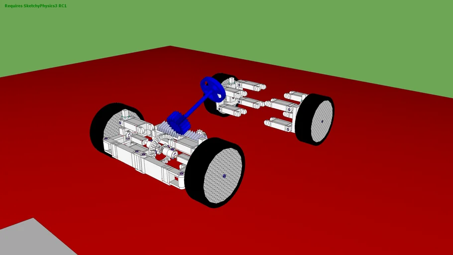 Sketchy physics 3 ralistic car | 3D Warehouse